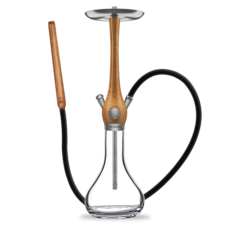 Wookah Oak Smooth Clear Hookah - Hookah Shisha - UK - black friday ...