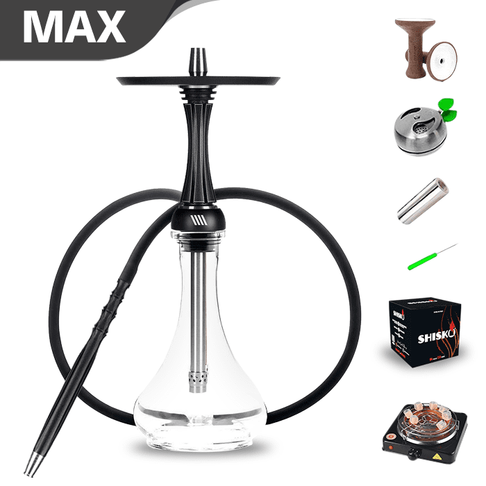 Alpha Hookah X Reverse - Matt Black - Hookah Shisha - UK - black friday ...