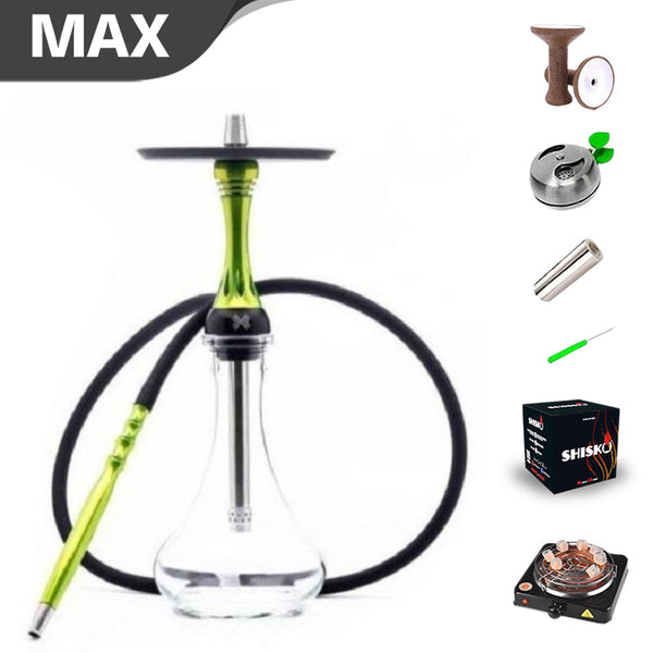 Alpha Hookah X Set - Lime - Hookah Shisha - UK - black friday - shishagear