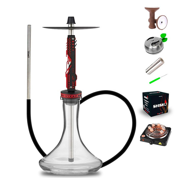 El Bomber YKAP Shisha - Neo Mod Red - Hookah Shisha - UK - black friday ...