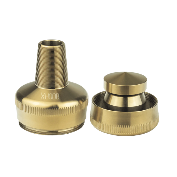 Hoob Mola Molasses Catcher Inner Threaded M15- Gold - Hookah Shisha ...