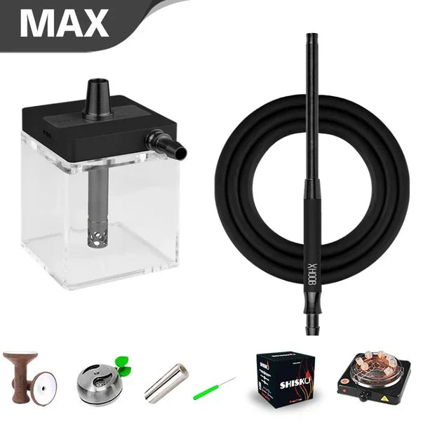 Hoob SubAtom Hookah C - Black Black - Hookah Shisha - UK - black friday ...