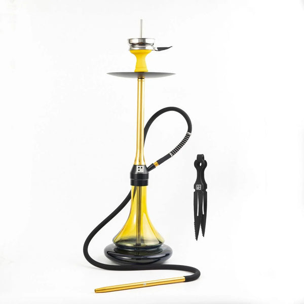 MG Hookah Chrome Edition - Gold - Hookah Shisha - UK - black friday ...