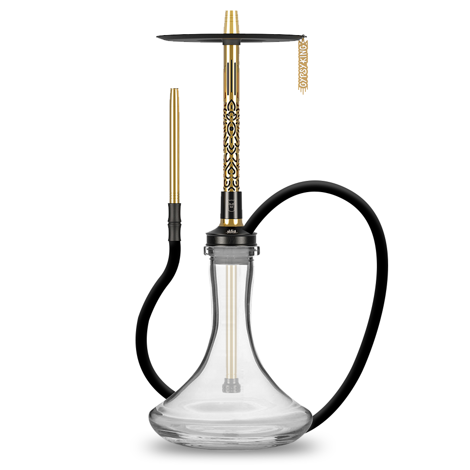 Alpha Misha Revolt Hero Gypsyking - Gold - Hookah Shisha - UK - black ...