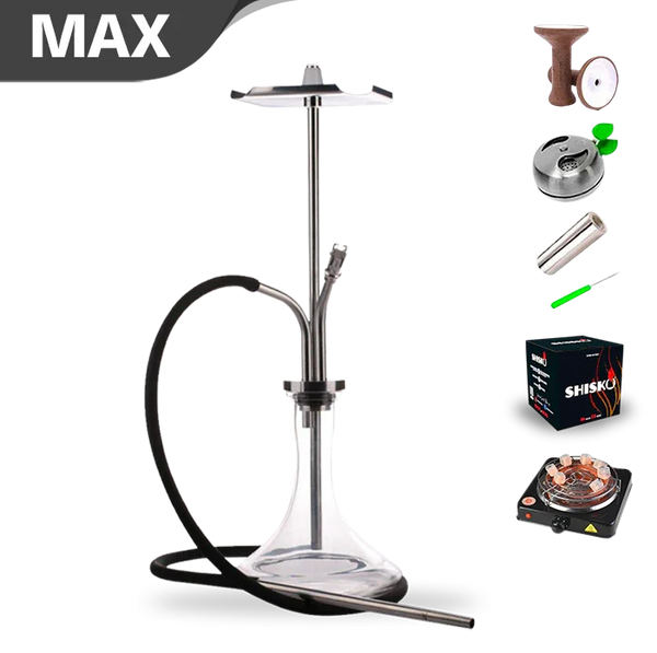 VZ Hookah With Base - Classic Shisha - Hookah Shisha - UK - black ...