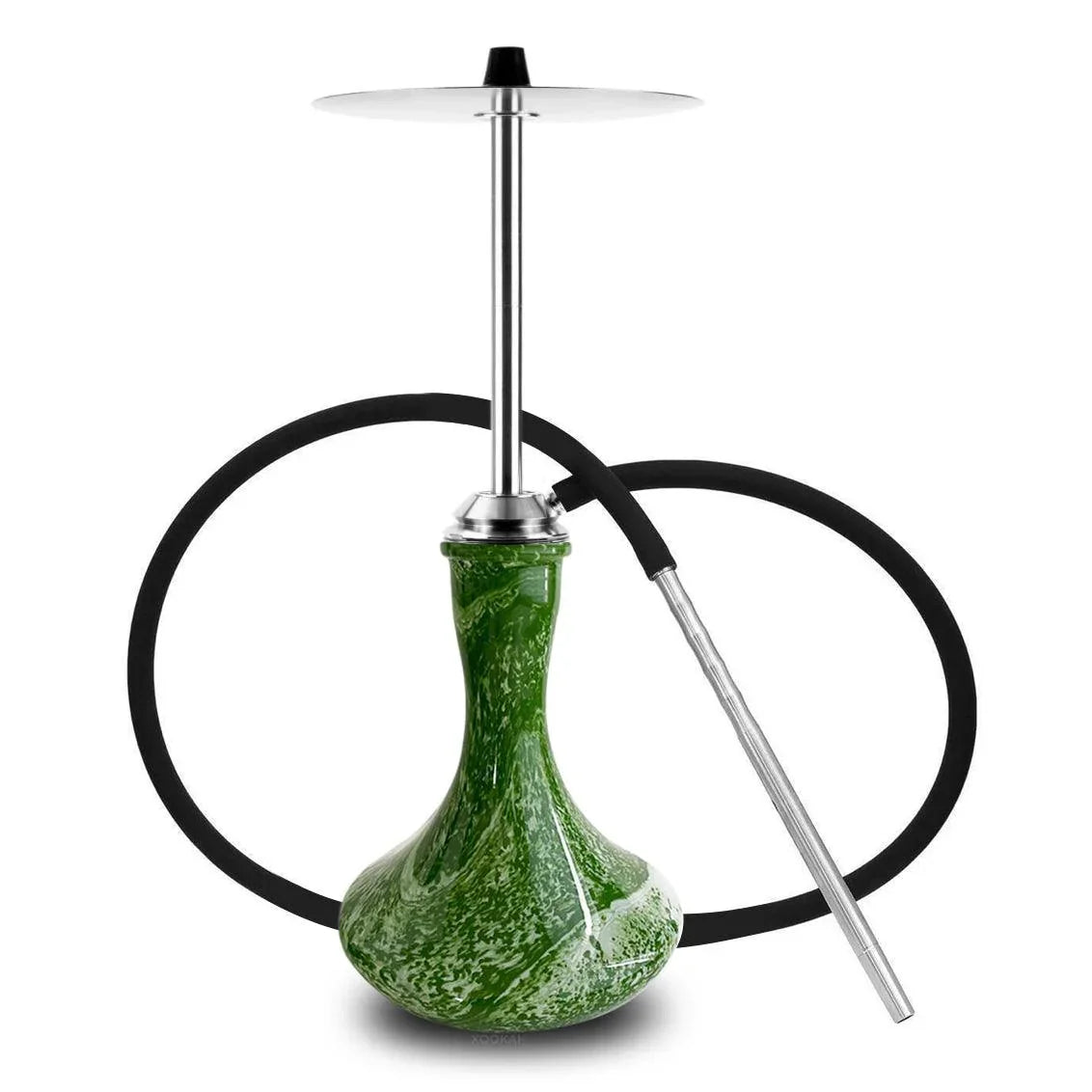 Aeon Vyro Versa Steel Shisha with Vessel Glass Base - Hookah Shisha ...