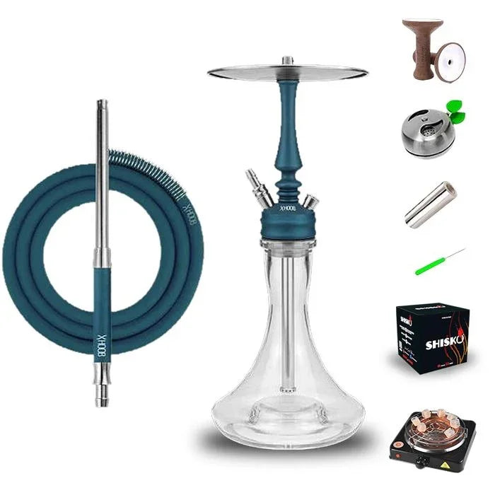 Hoob Mars Mini Hookah - Marine Blue - Hookah Shisha - UK - black friday ...