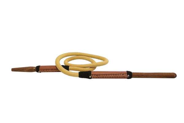 Hustla Leather Hose Brown - Hookah Shisha - UK - black friday - shishagear
