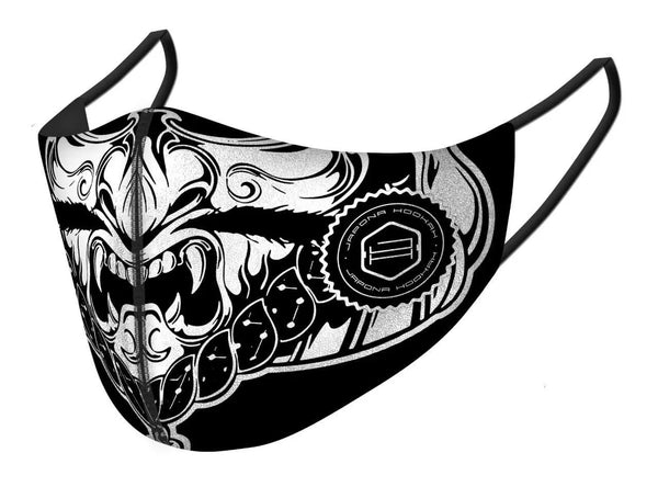 Japona Hookah Face Mask - Samurai B&W - Hookah Shisha - UK - black ...