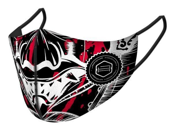 Japona Hookah Face Mask - Samurai Red - Hookah Shisha - UK - black ...