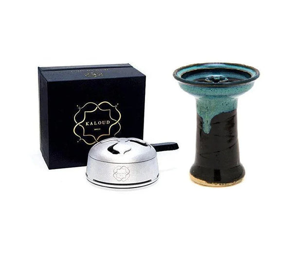 Kaloud Lotus I and Alpaca LeRook Bowl - Hookah Shisha - UK - black ...