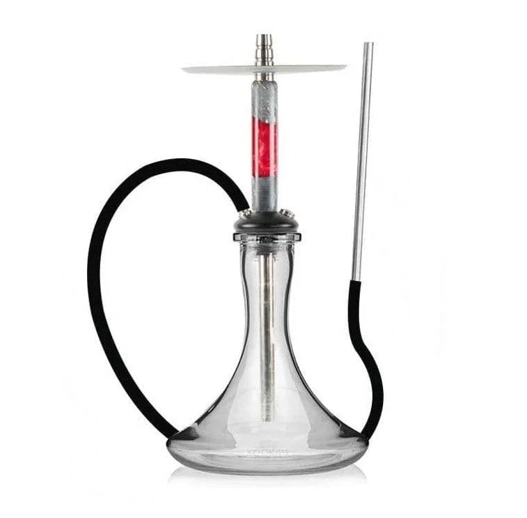 Marowood Stick Hookah With Base Set - Red Resin Stabwood - Hookah ...