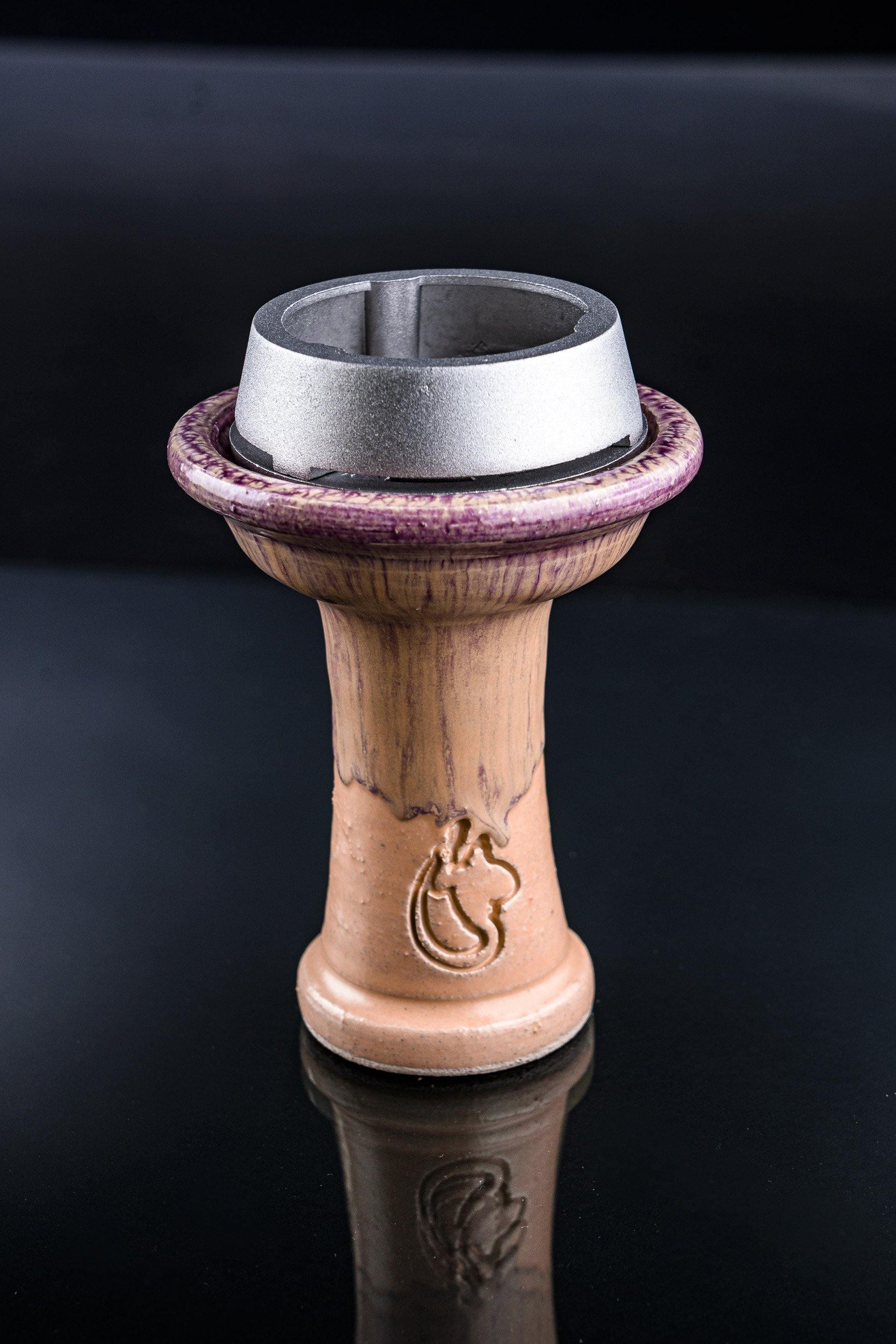 Dschinni Fireclay Brick Phunnel Royal Purple + Smoke Box - Hookah Shisha - UK - black friday ...