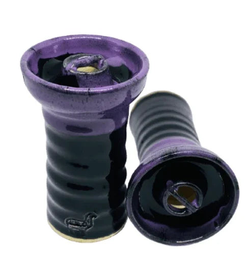 Alpaca Predator Bowl - Purple Black - Hookah Shisha - UK - black friday ...