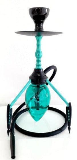 Sahara Smoke Drone Alpha Hookah - Turquoise - Hookah Shisha - UK ...
