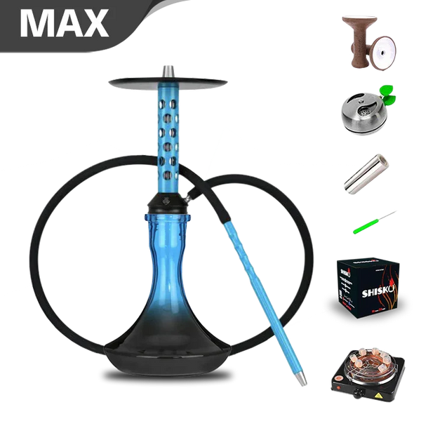 Bodo M-1 Short Hookah - Blue - Hookah Shisha - UK - black friday ...