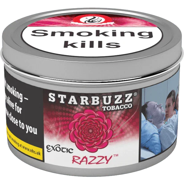 Starbuzz Raspberry Shisha Flavour (Razzy) - Hookah Shisha - UK - black ...