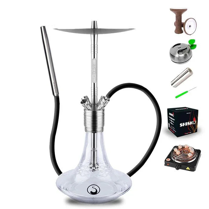 Steamulation Ultimate Hookah - Crystal - Hookah Shisha - UK - black ...