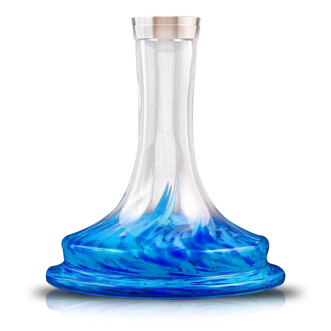 Union Hookah Fibonacci Threaded Bohemian Crystal Base (Blue) - Hookah ...