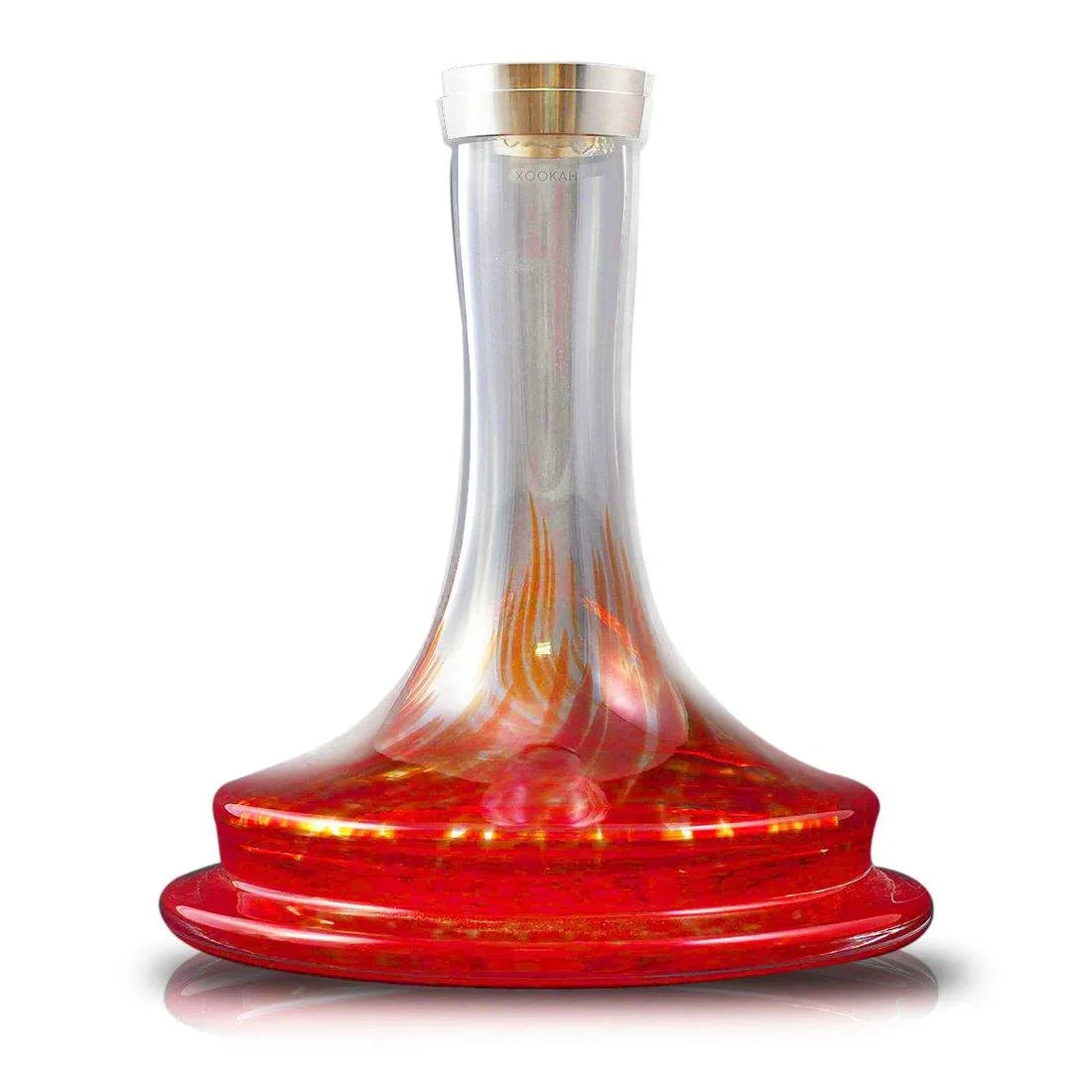 Union Hookah Fibonacci Threaded Bohemian Crystal Base (Red) - Hookah ...