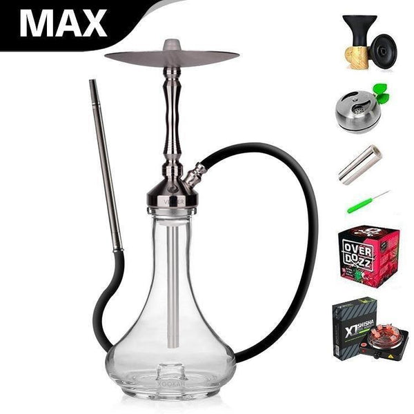 Vesper Hookah Stainless Steel Set - Vega - Hookah Shisha - UK - black ...