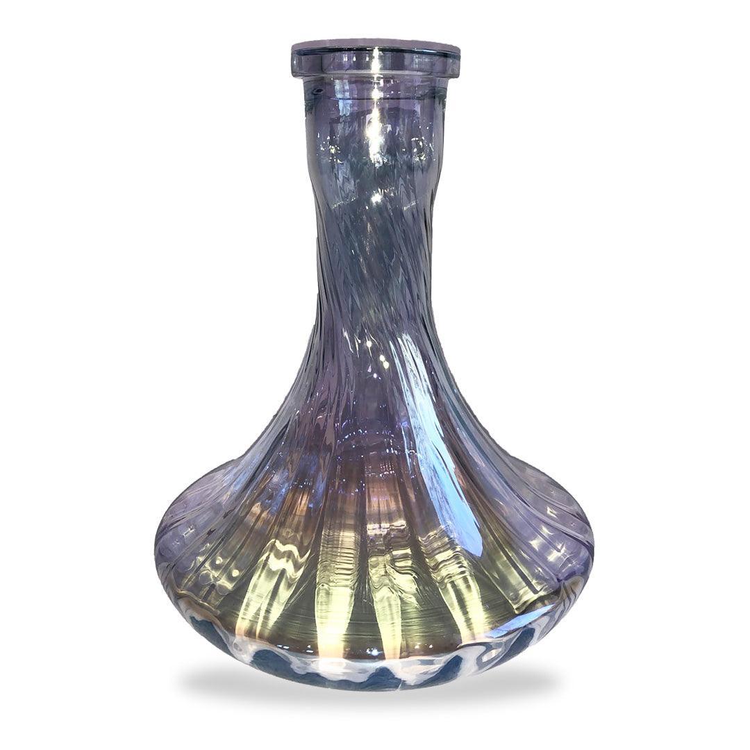 Vessel Glass Shisha Base - Craft (Fluted Pearl) - Hookah Shisha - UK ...