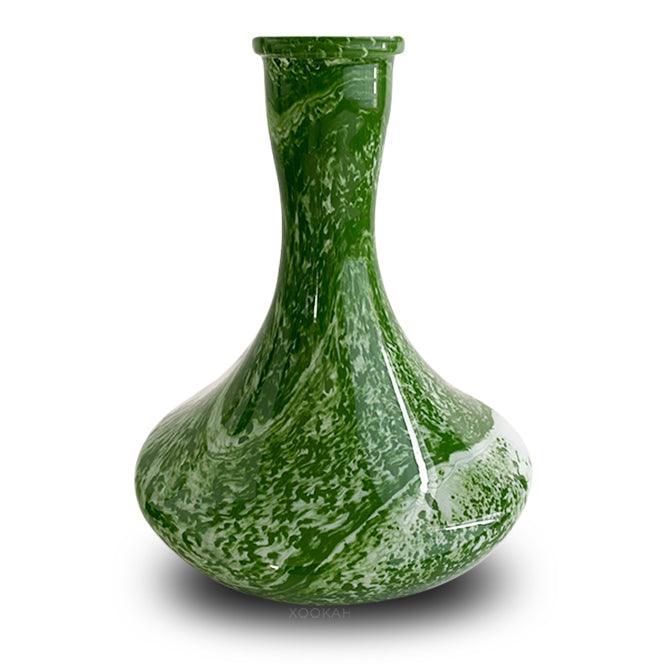 Vessel Glass Shisha Base - Craft (Green Marble) - Hookah Shisha - UK ...