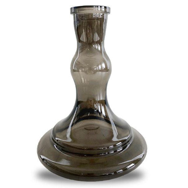 Vessel Glass Shisha Base - Wave (Tint) - Hookah Shisha - UK - black ...