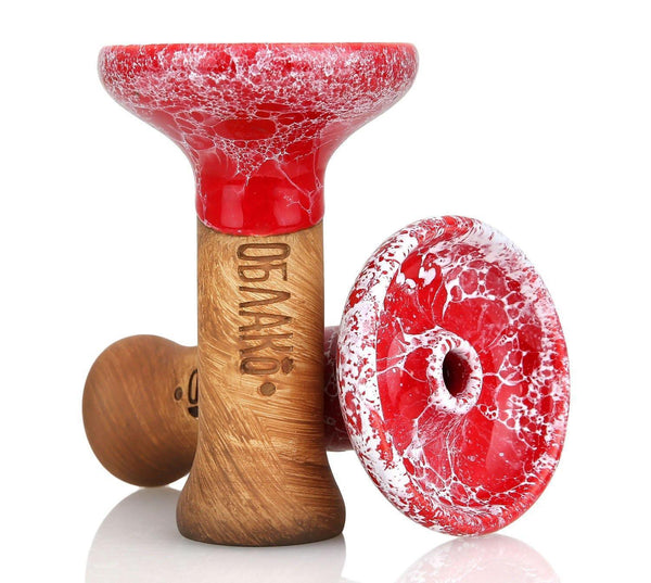 Oblako Phunnel L Bowl - Marble Red - Hookah Shisha - UK - black friday ...
